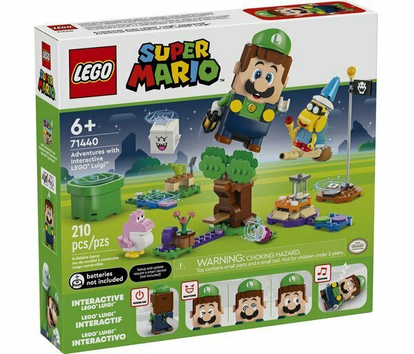 Конструктор LEGO Super Mario 71440 Приключения с интерактивным Луиджи (Lego 71440)