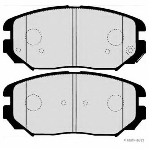 Комплект передних тормозных колодок Herth&Buss J3600544 для Hyundai Grandeur, Sonata V, Tucson; Kia Opirus