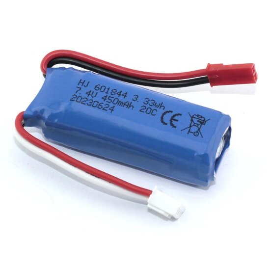 Аккумулятор VB Parts Li-Pol 7.4v 601844 450mah JST