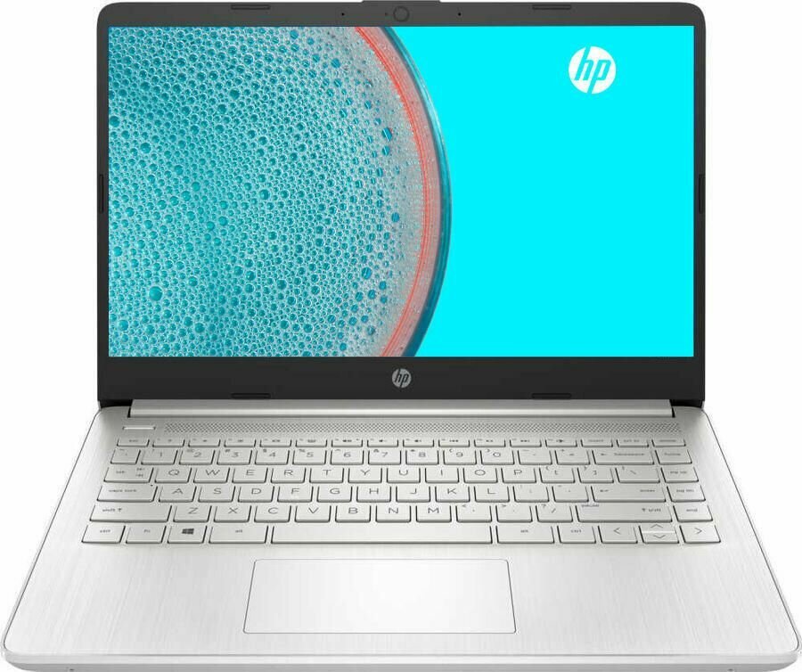 14" Ноутбук HP Laptop 14S-FQ0093UR (3C8M3EA) серебристый - 1920x1080, IPS, AMD Ryzen 3 3250U, ядра: 2 x 2,6 ГГц, 8 ГБ, SSD 256 ГБ, AMD Radeon Graphics, Windows 11 Home