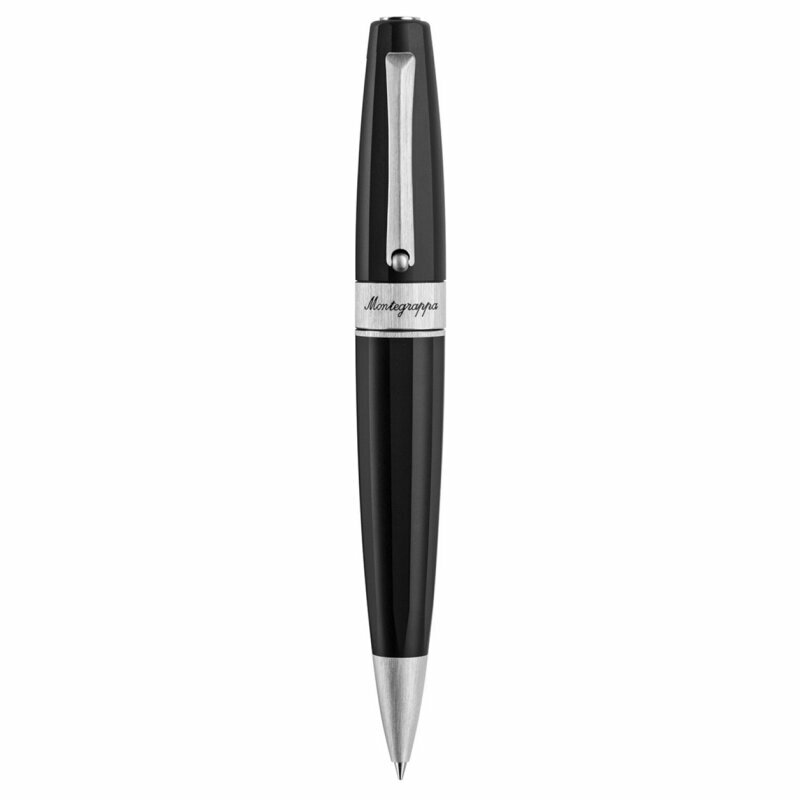 Шариковая ручка Montegrappa Magnifica Black Steel. Артикул MAGN-N-BP