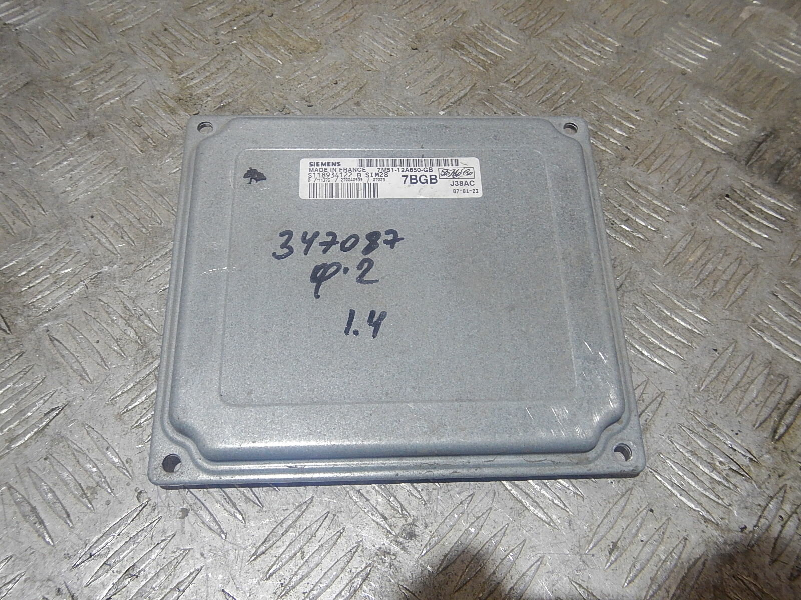 Б/У Блок управления двигателем, Ford (Форд)-FOCUS 2 (05-08) FORD FOCUS 2 (05-08) ASDB 1.4 Без видимых повреждений 347087 ...