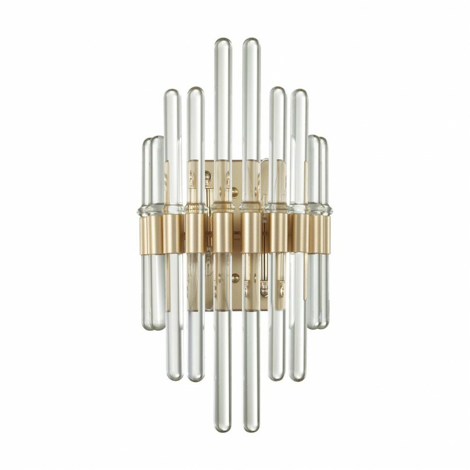 Odeon Light 4988/2W HALL ODL22 661 золотой/стекло Бра E14 2*40W STIKA