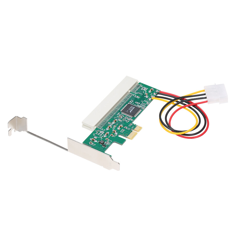 Карта адаптера PCI Express в PCI Преобразователь PCI-E в PCI с 4-контактным источником питания