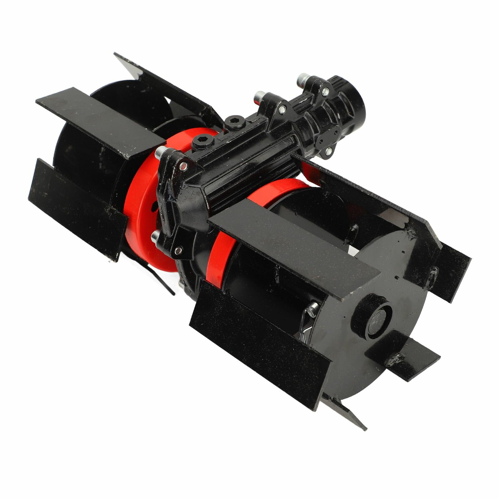 Универсальное колесо для прополки 10 см с 9 зубьями, алюминий и железо, для газонокосилки и культиватора