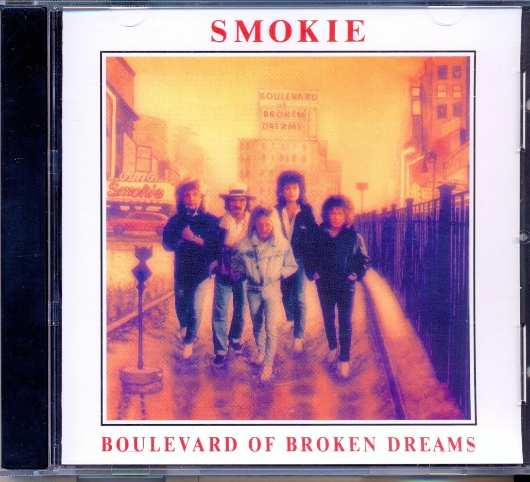 SMOKIE - Boulevard Of Broken Dreams 1989 г. Компакт диск