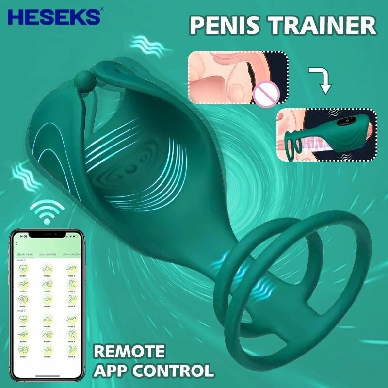 HESEKS могут использовать управляемое приложением устройство для мужской мастурбации - вибратор для тренировки пениса