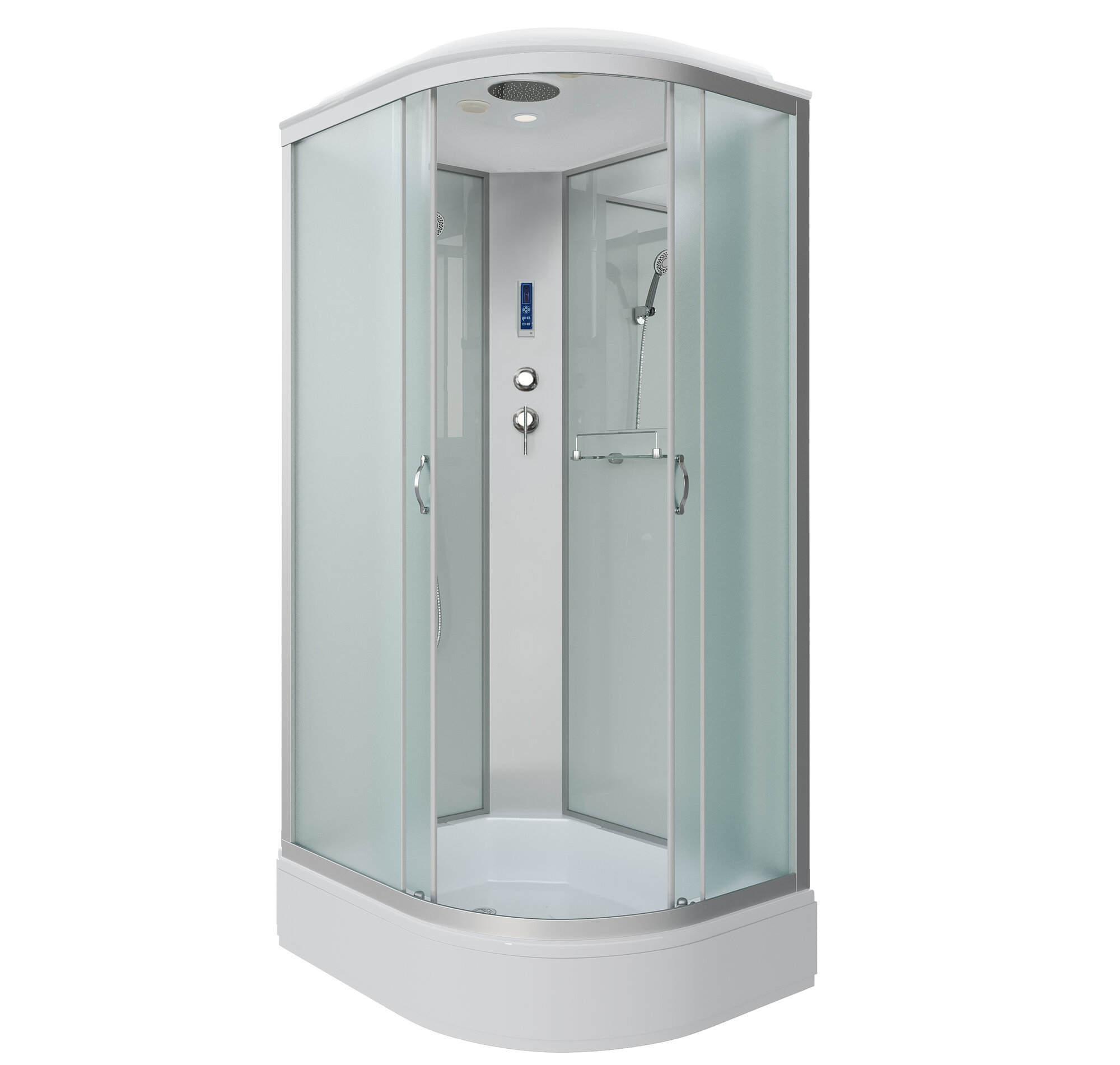 Душевая кабина Niagara Classic NG-33194-14LP (110х90х215) средний поддон(26см), стекло матовое,4 места