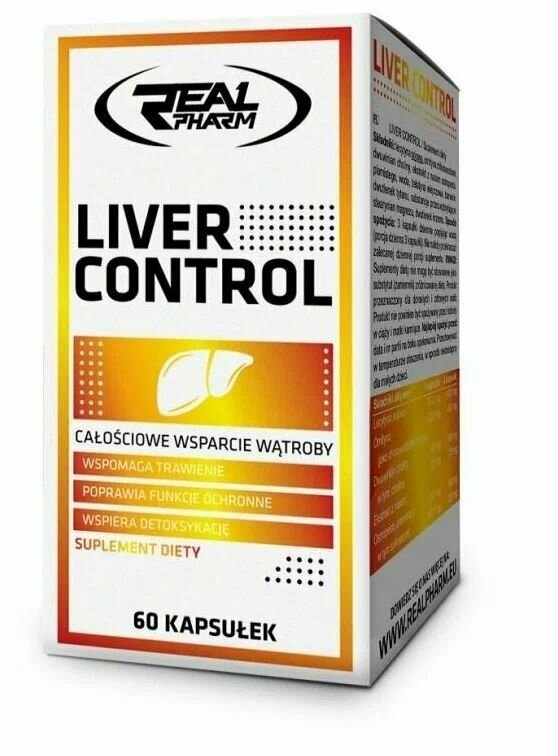 Комплекс для печени Real Pharm Liver Control 60 капсул