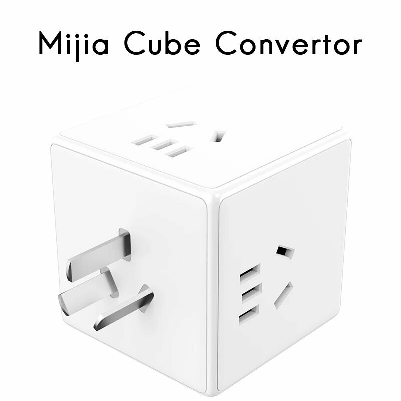Xiaomi Mijia Кубический преобразователь 3 USB Wireless version