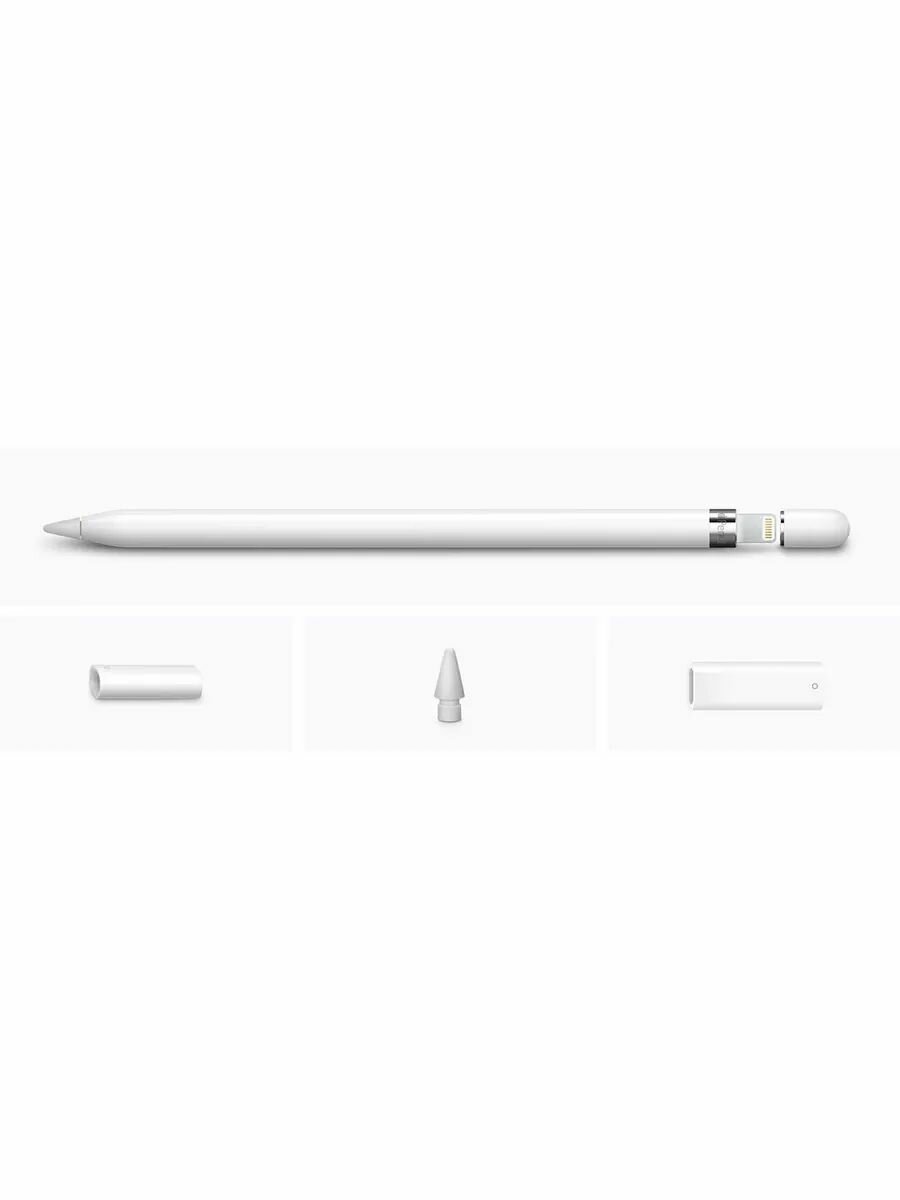 Стилус Apple Pencil (1st Generation) для Apple iPad/Pro/Air/Mini, цвет White, (белый)