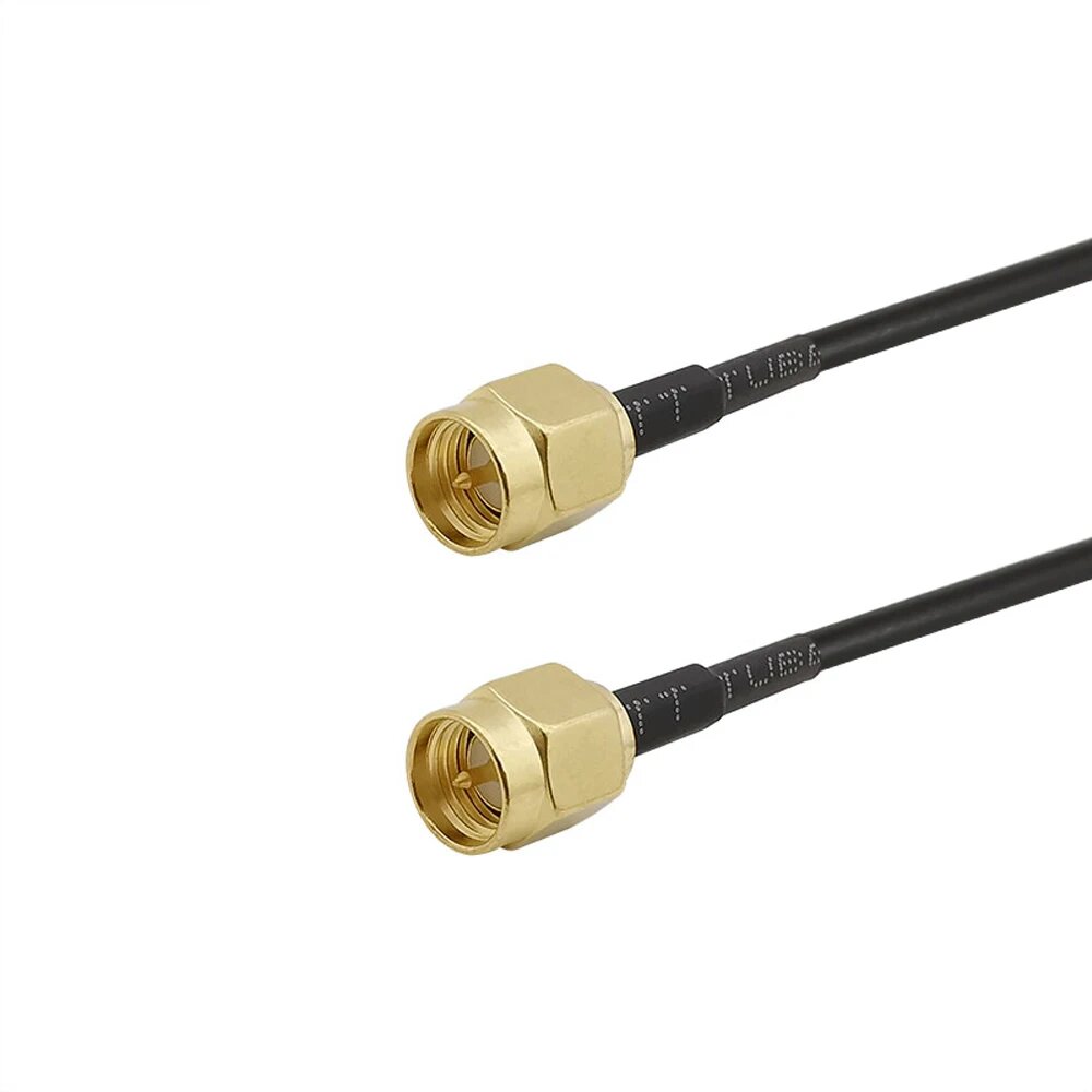 ALLiSHOP кабель SMA «папа»-«папа» RG316 7/10/15/30/50 см/1 м 15CM, SMA Male Male RG174