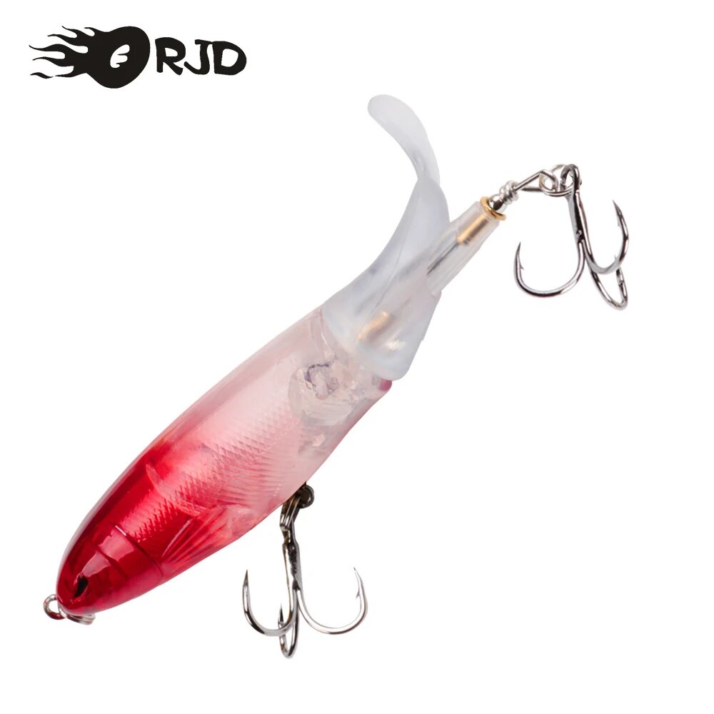 ORJD Whopper Plopper Chubby Topwater Рыболовная приманка Красный, 15g, 6