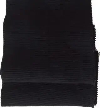 Эластичная полосатая трикотажная ткань из спандекса/полиэстера 80*14 см Черный, SolidBlack