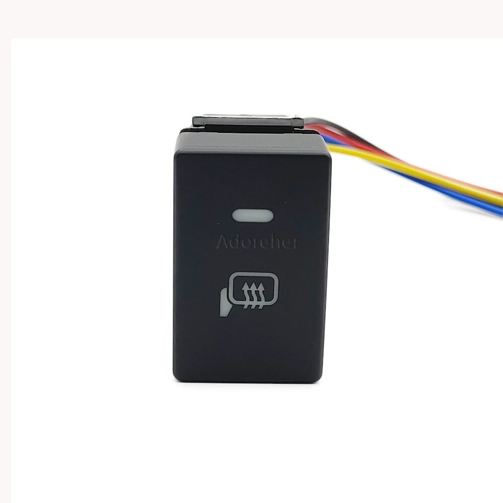 Автомобильный светодиодный светильник, кнопка переключения обогрева зеркала с жгутом проводов для Honda Fit HRV CRV 2017-2021