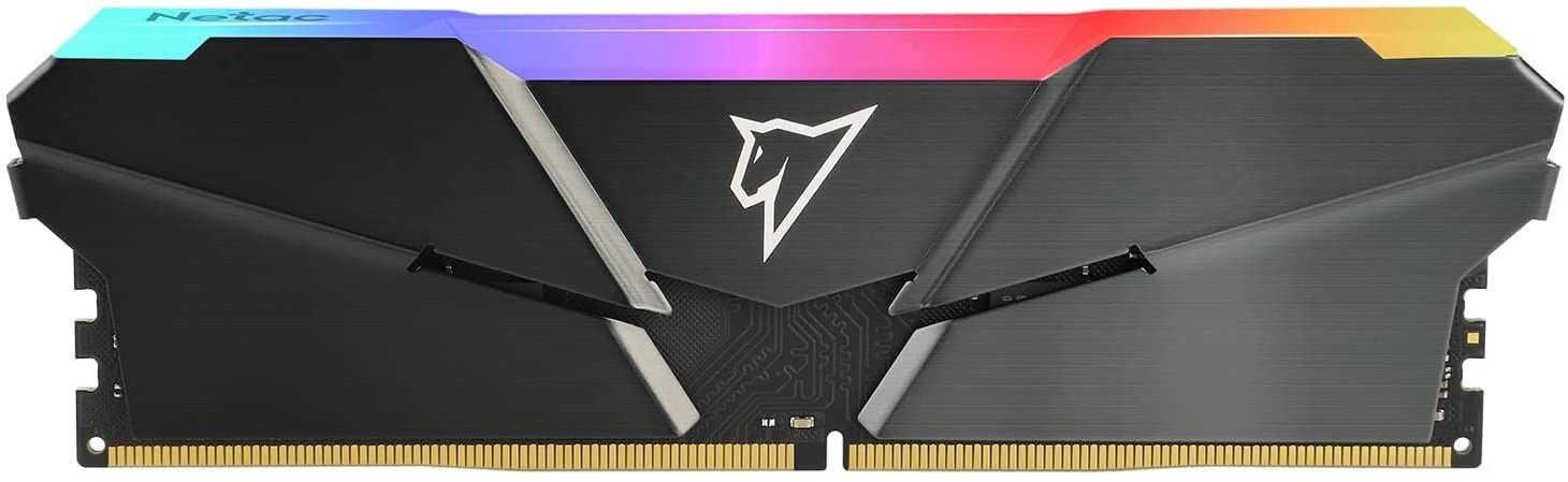 Память DDR4 16GB 3200MHz Netac NTSRD4P32SP-16E Shadow RGB RT