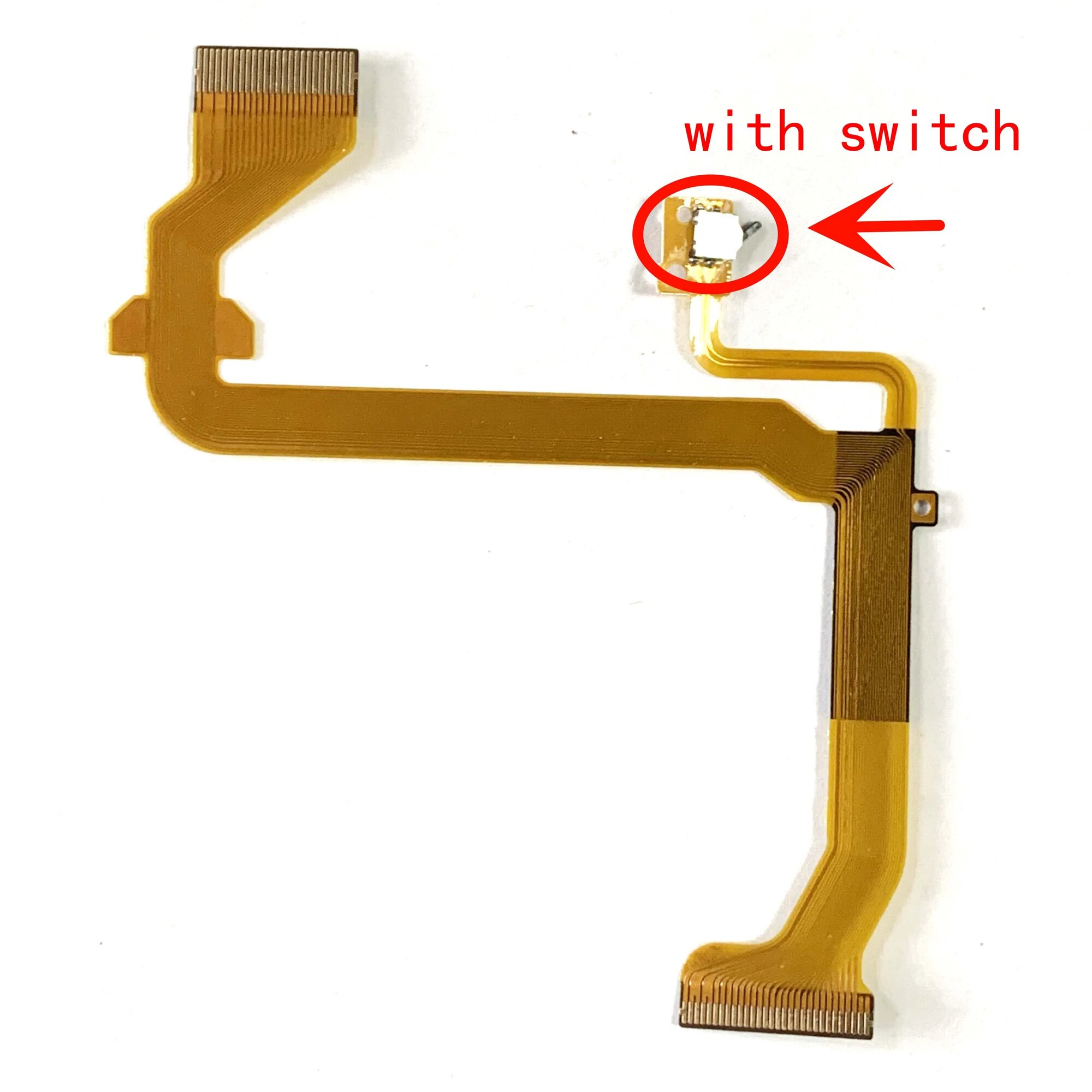 Гибкий ЖК-кабель для Panasonic NV-GS19 GS21 GS25 GS28 GS31 GS35 With switch