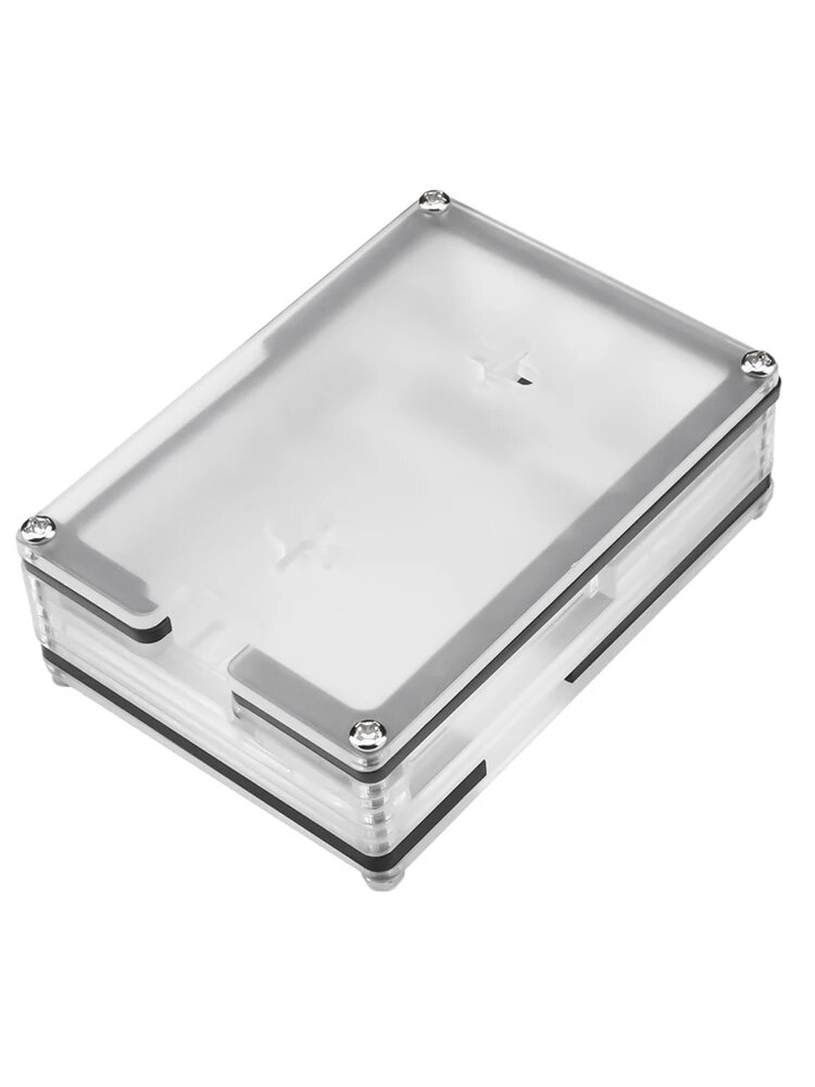 Прозрачный 9-слойный акриловый защитный корпус, прозрачный корпус подходит для Raspberry Pi 5