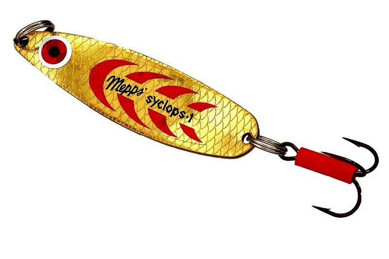 Блесна колеблющаяся MEPPS Syclops 12.0г №1 65мм #G red