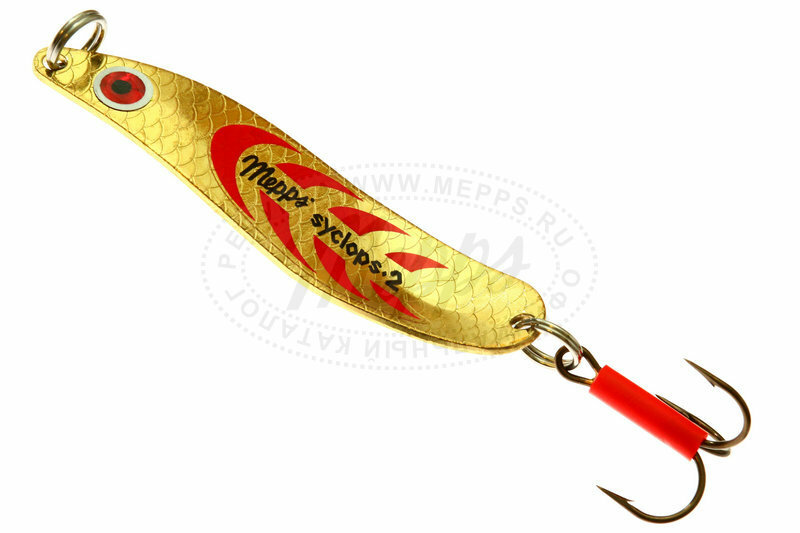 Блесна колеблющаяся MEPPS Syclops 17.0г №2 75мм #G red