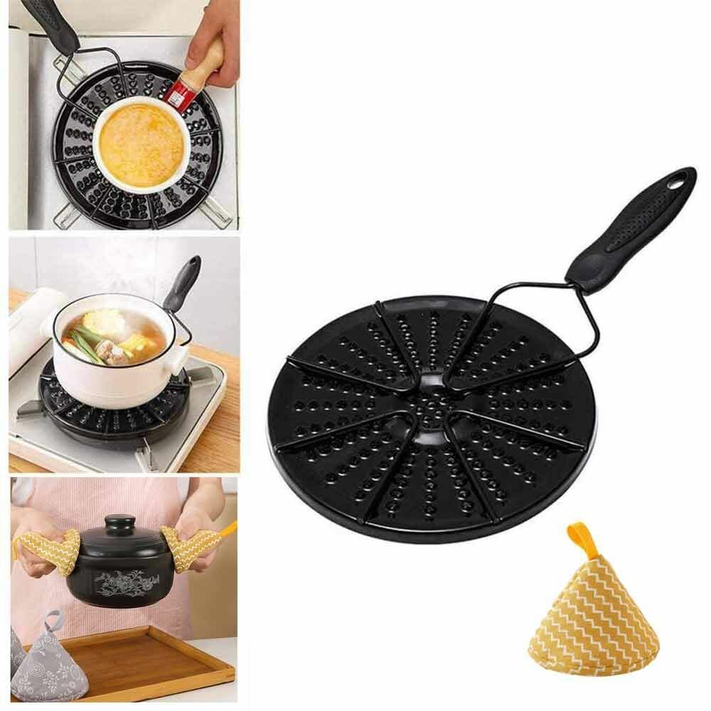 Тепловой диффузор чугунный индукционный диффузор пластина