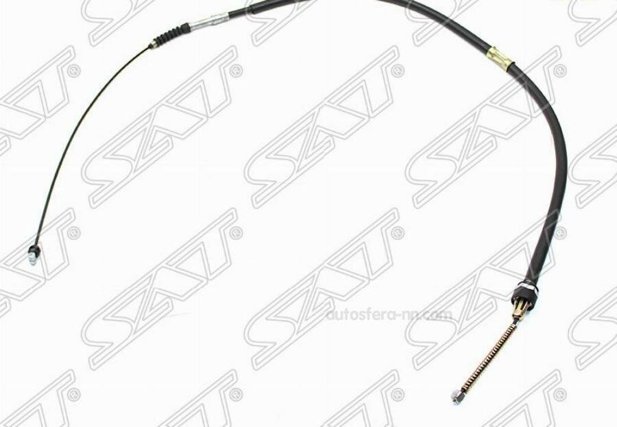 SAT ST4643012271 Трос ручного тормоза Toyota Corolla (E90) 87-92 / Sprinter 87-91 (Слева)