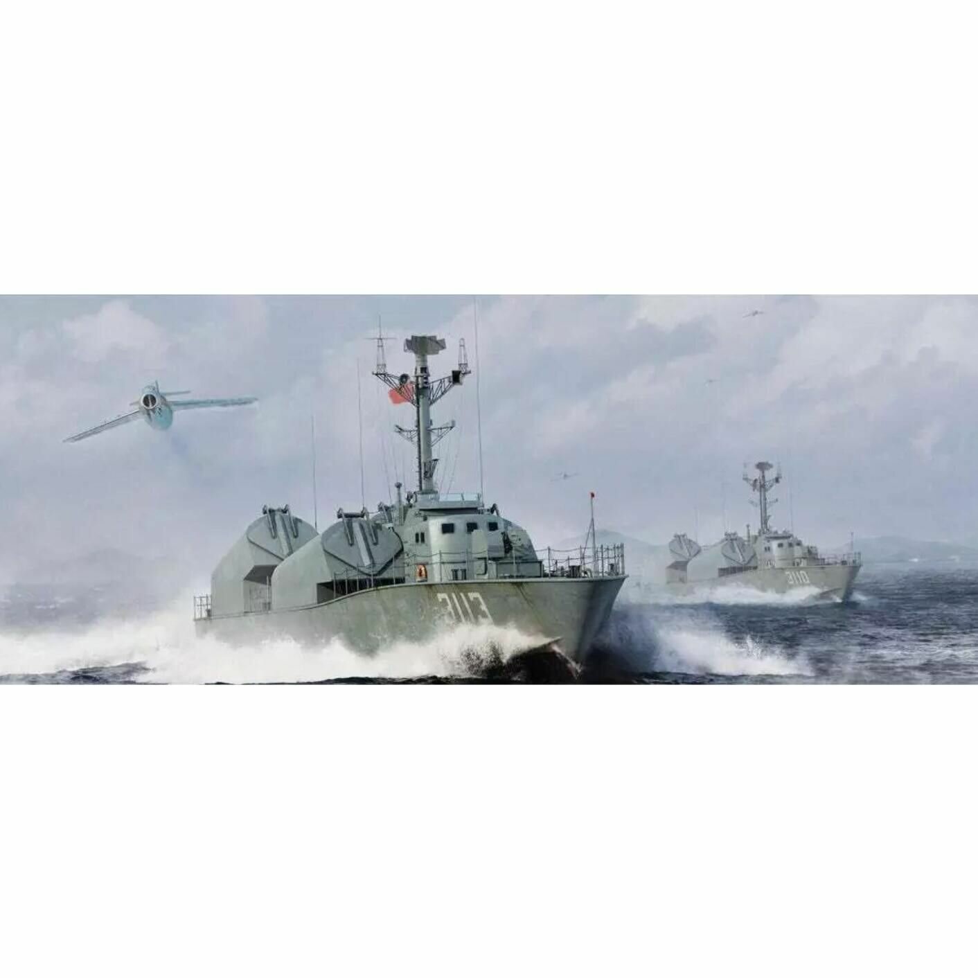 I LOVE KIT 67203 Ракетный катер типа 21 класса пла ВМС пластиковый комплект модели 1:72