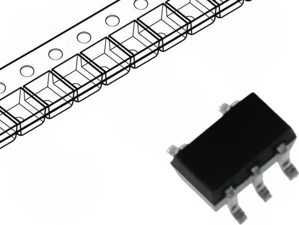Инвертор NEXPERIA 74AHC1G125GV,125 IC: digital buffer, non-inverting, line driver Ch: 1 CMOS SMD 1шт
