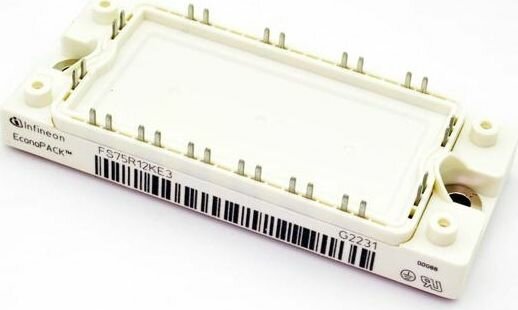 Полупроводник INFINEON FS75R12KE3BOSA1 IGBT модуль, 1200В, 105А, 350Вт, 1 шт