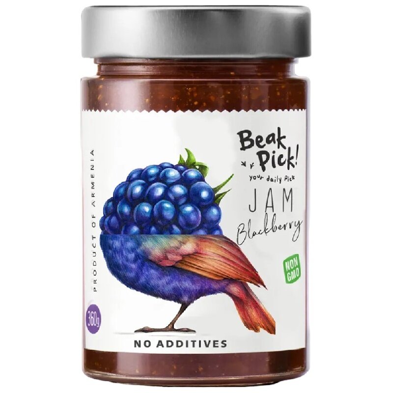 Джем BEAK PICK из ежевики /стекло/ 360г