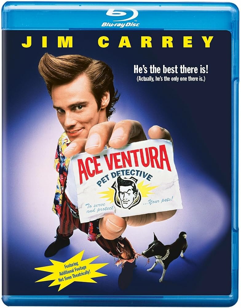 Эйс Вентура 1+2 Blu-ray (блю рей) Джим Керри