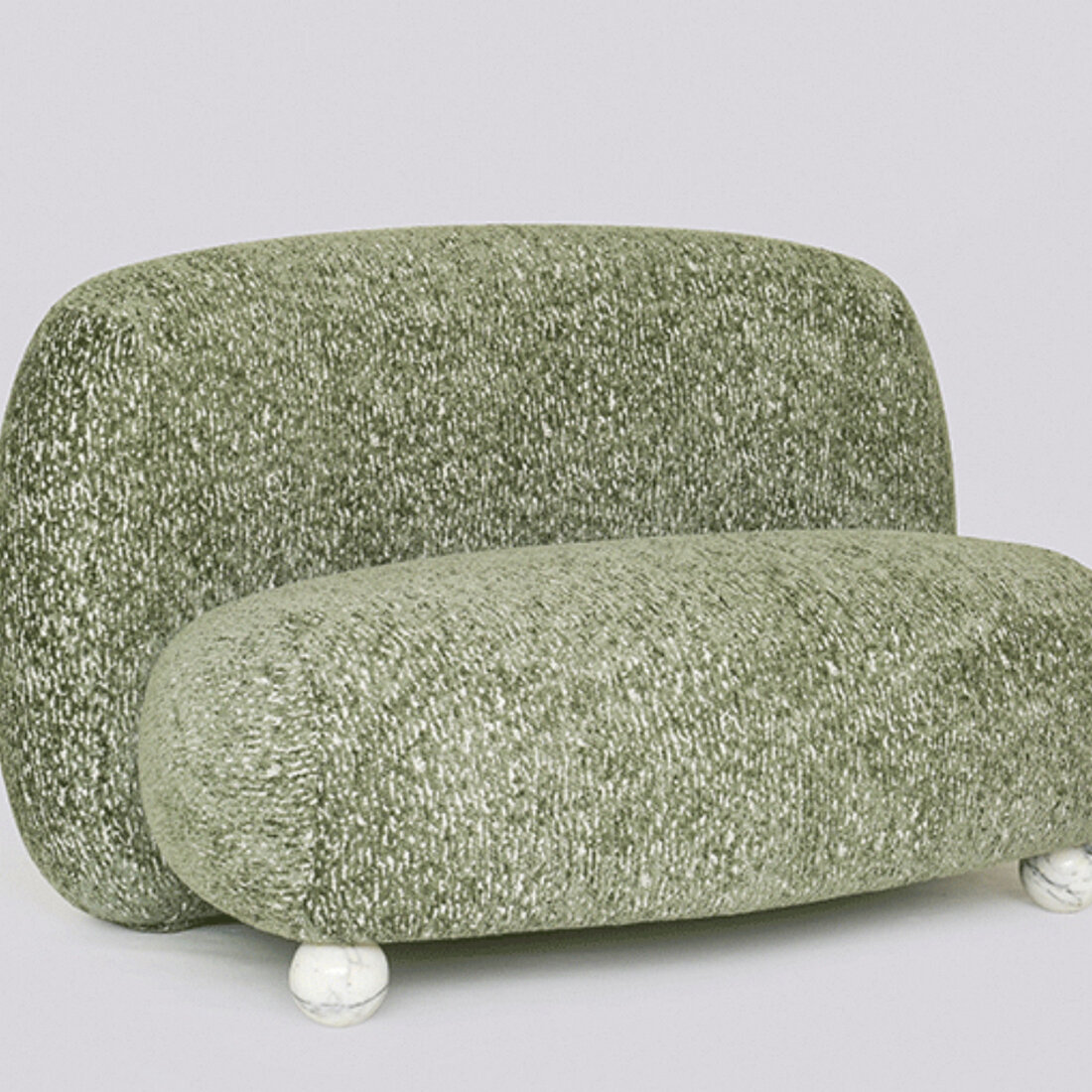 Интерьерный диванчик без подлокотников Otash