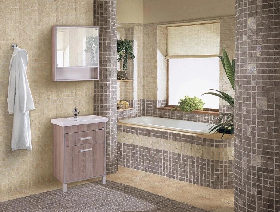 Комплект мебели ясень таормина 61 см Onika Натали 106001 + 4640021060773 + 206061