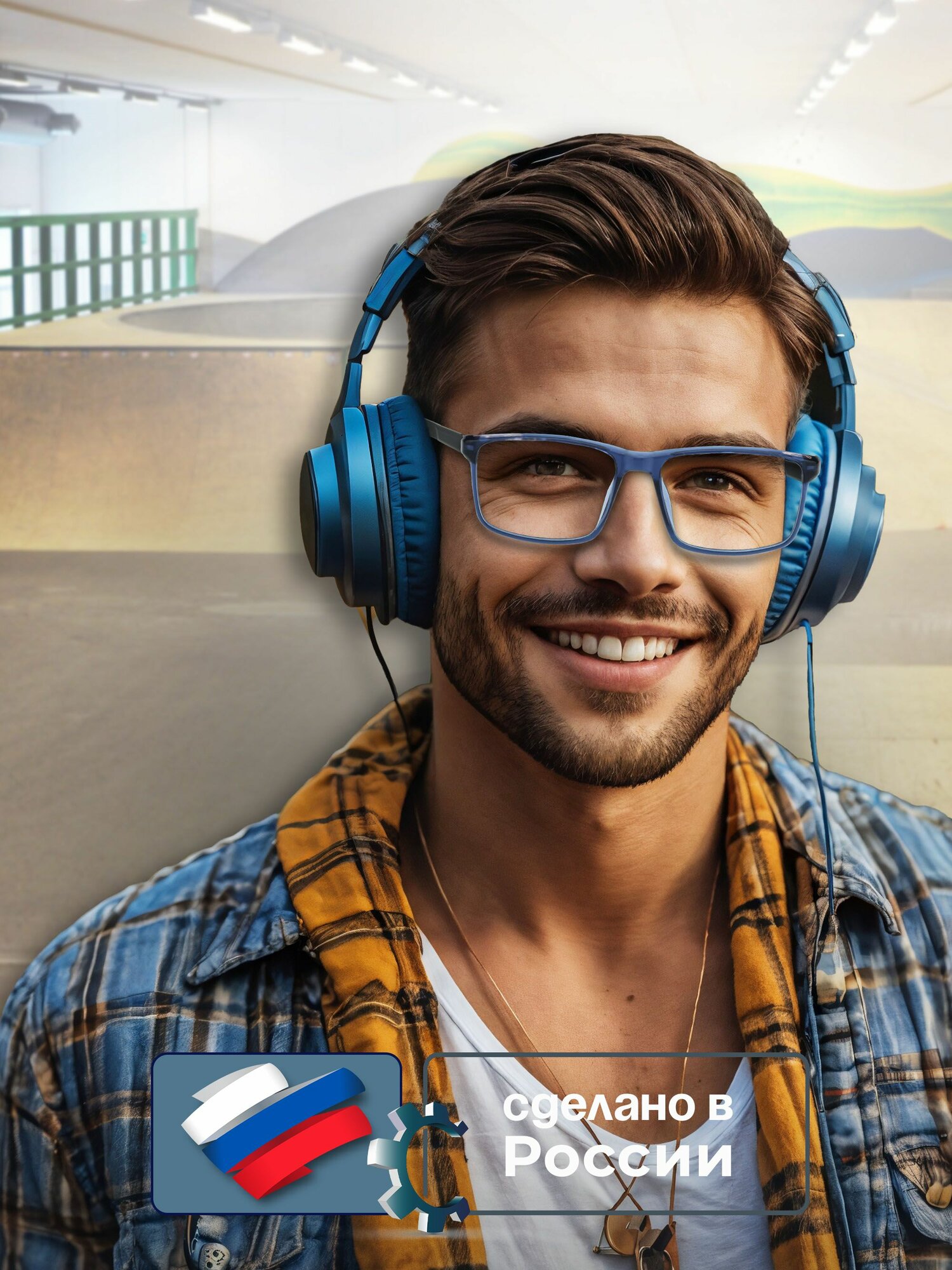 Фотохромные очки для чтения с футляром на магните PROUD мод. 0097 Цвет 6 с линзами NIKITA 1.56 Colophony GRAY, HMC+ +3.00 РЦ 70-70