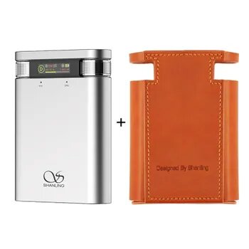 MP3-плеер Shanling H2 Hi-Res 3.5 mm/4.4 mm без диска, светло-серый, оранжевый