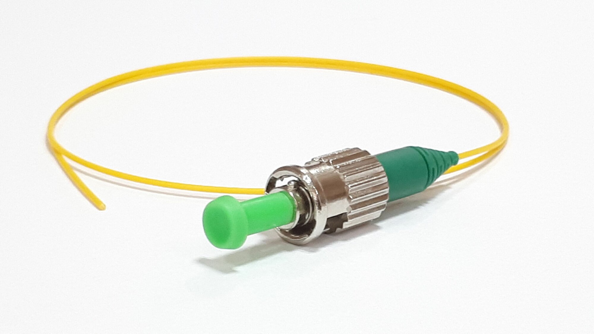 Шнур оптический монтажный (пигтейл) FC APC SM 9/125 (G652) 2m набор (20шт)