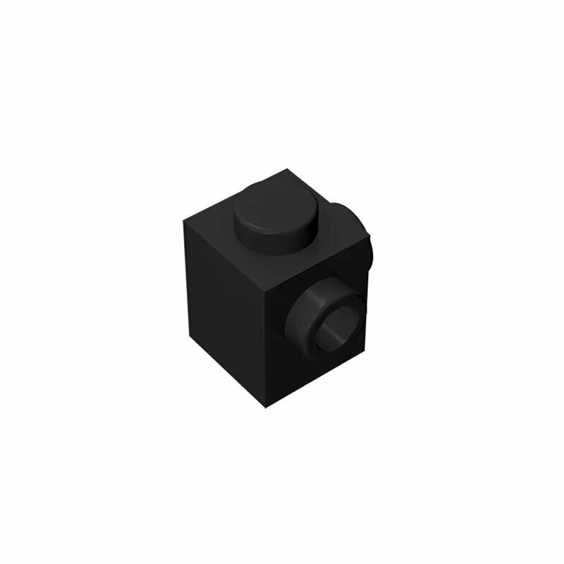 Конструктор GOBRICKS 26604, черный, 10 шт.