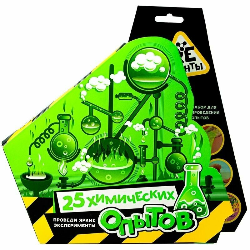 Набор для опытов Re-Агенты "ReAgentы", 25 химических опытов (EX062Т)