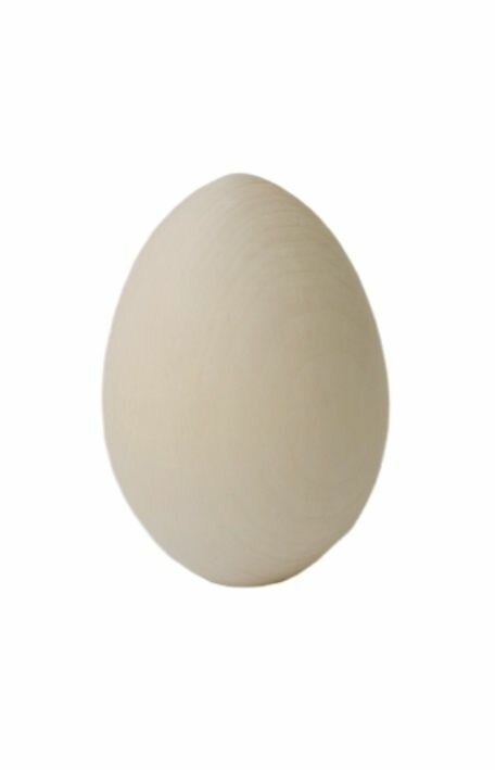 Заготовка для росписи Нескучные игры Яйцо деревянное, 7 см (7967)