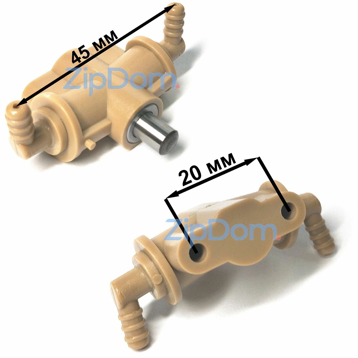 Маслонасос плунжерный (смазки цепи) в сборе подходит для электропилы цепной ИНТЕРСКОЛ ПЦ-16Т-01