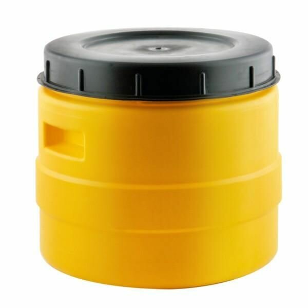 Бочка хозяйственно-бытовая ПластоС 18 л, с широким горлом, пластик