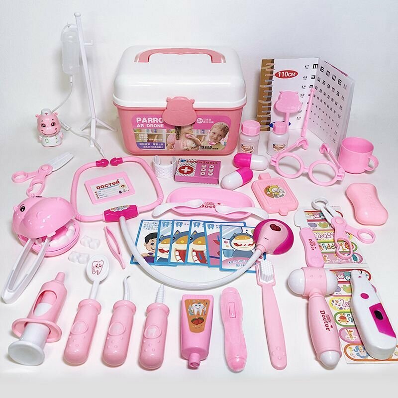 Игровой набор доктора стоматолога Играем в доктора в чемодане