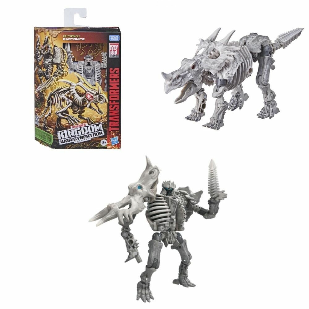 Hasbro Игрушки-трансформеры Generations War for Cybertron: Kingdom Deluxe WFC-K15 Ractonite 5,5-дюймовый F0674