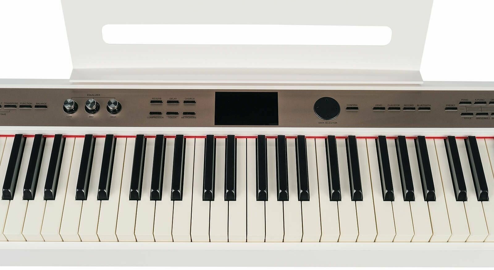 NPK-20-WH Цифровое пианино, белое, молоточковая механика с тройным датчиком, Nux