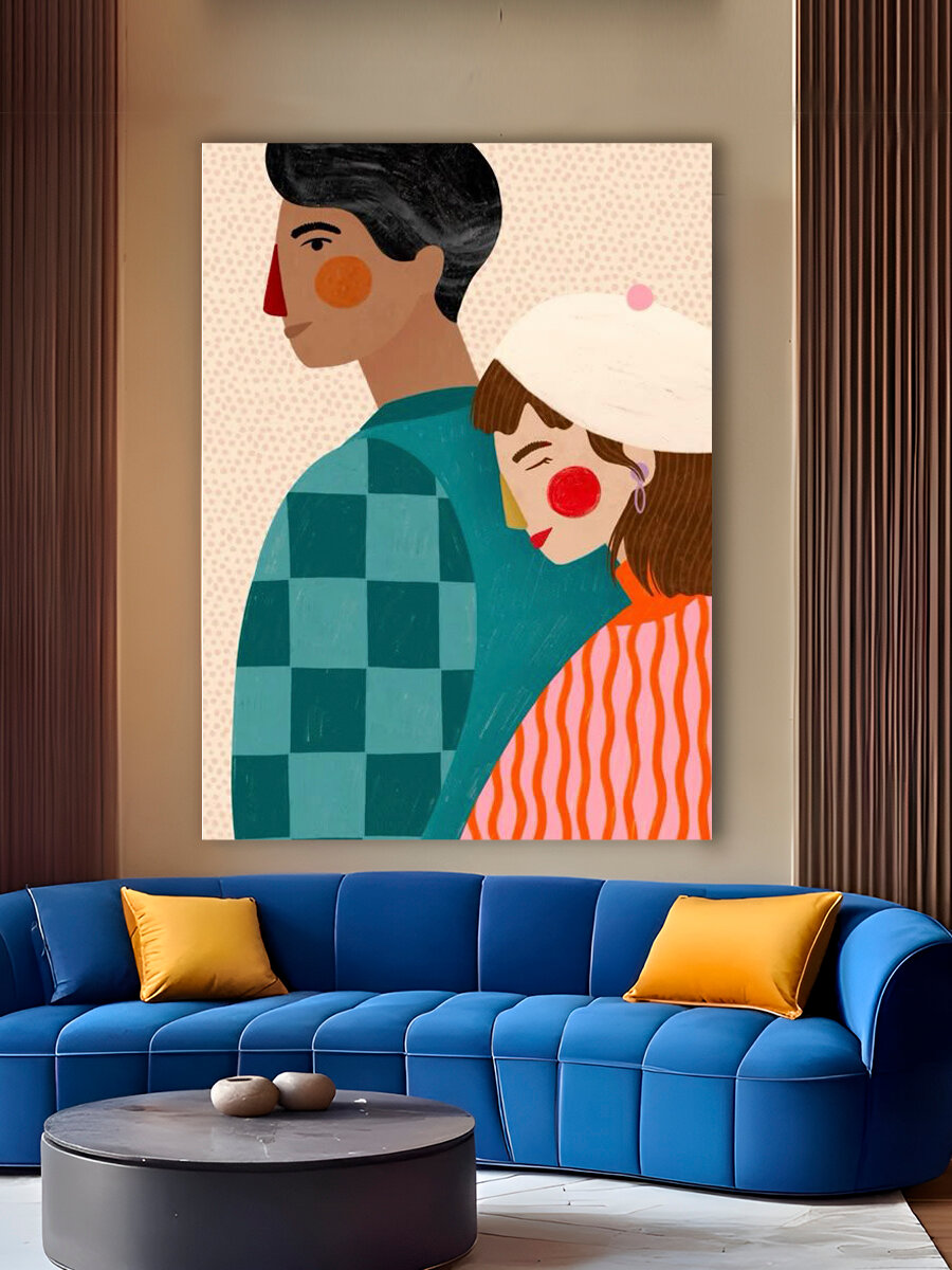 Картина на стену для интерьера от бренда Pechat Vip из категории Вдохновение 50х70 см.