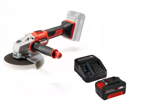 Шлифмашина угловая аккумуляторная Einhell PXC (TE-AG) AXXIO 18/150 Li BL, 1x4Ач+ЗУ 3А (4431144SET)