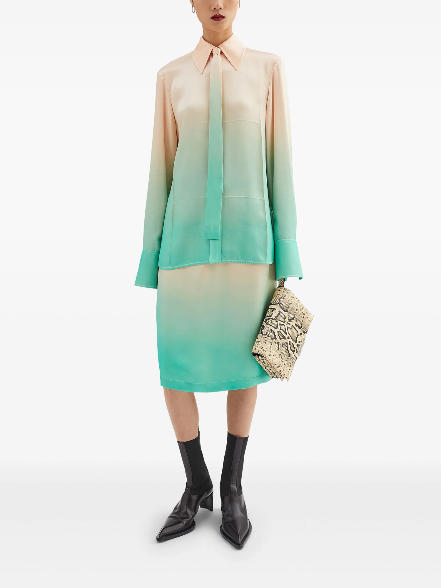 Рубашка Jil Sander, размер 36, pink — фото 1