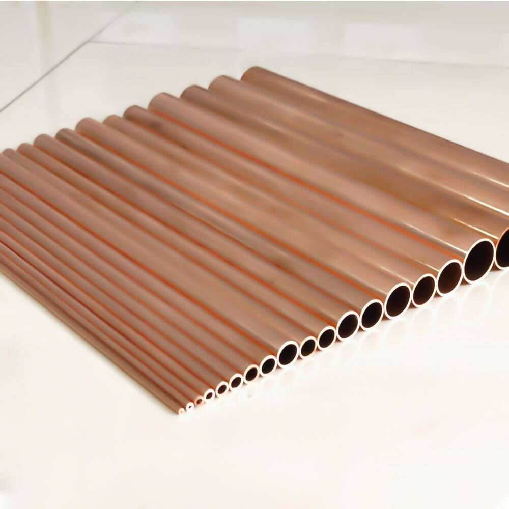 FUYI Медная труба 4x2x300мм толщина стенки 1 мм внешний диаметр 4 мм внутренний диаметр 2 мм длина 300 мм