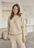 Джемпер MIR CASHMERE ORGANIC CASHMERE, размер M, бежевый