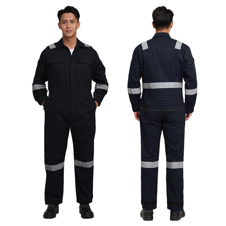 Спецодежда, хлопок, темно-синяя, 3XL